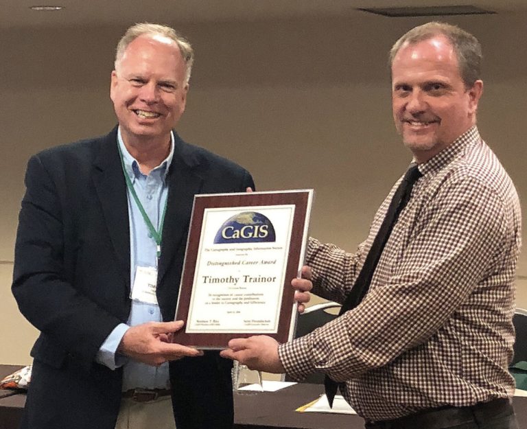 Distinguished Career Award – Cartography and Geographic Information Society