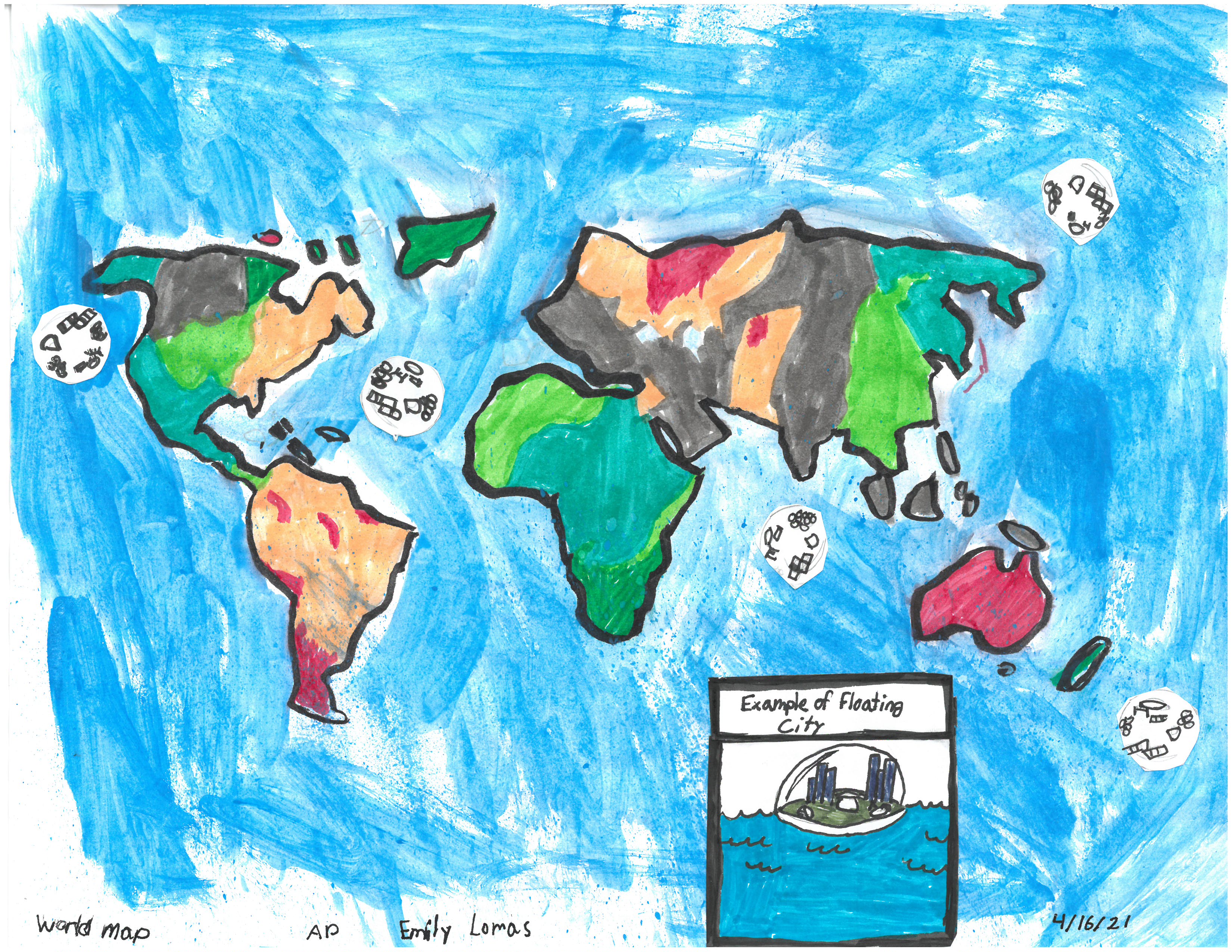 Children’s Map Competition Finalist Galleries – Cartography and ...